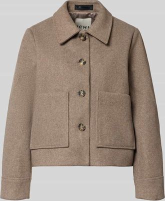 Ichi Regular Fit Blouson mit aufgesetzten Taschen Modell JANNET