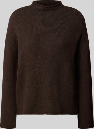 Zabaione Regular Fit Strickpullover mit Stehkragen