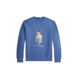 Ralph Lauren Polo Bear Sweatshirt - - Sweatshirts & Hoodies - Herren - Blau - L