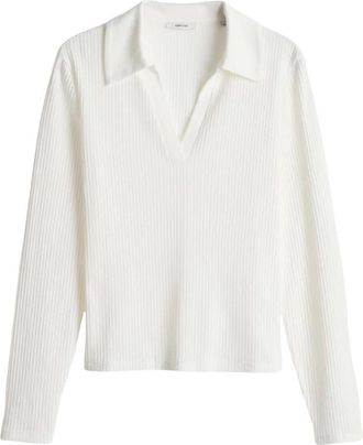OPUS Oberteil mit kurzen &Auml;rmeln - - Knitwear - Damen - Wei&szlig; - 2XL