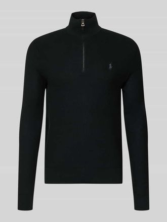 Polo Ralph Lauren Regular Fit Troyer mit Label-Stitching
