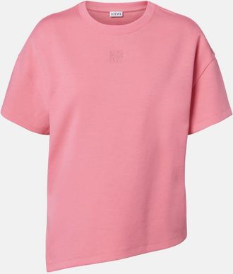 Loewe T-shirt Anagram en coton m&eacute;lang&eacute;