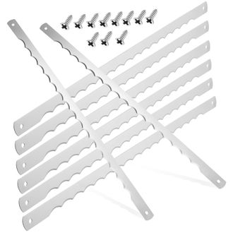 Garneck 12st&uuml;cke Teiliges Brotschneider Ersatzklingen F&uuml;r Verschiedene Brots&auml;gen Hochwertige Klingen F&uuml;r Sauberes Schneiden Ohne Selbstgebackenes Brot