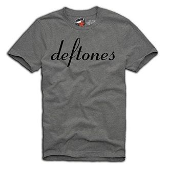 E1SYNDICATE e1syndi Cate Deftones T-Shirt Nirvana Grain Rock Metal S/M/L/XL Gris - Gris - Medium