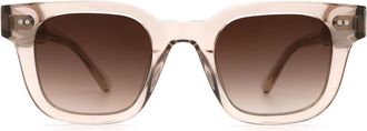 Chimi Eyewear 04 Sonnenbrille mit eckigem Gestell - Nude