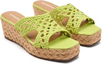 Gioseppo Damen Brimfield Keilsandale, lindgrün, 38 EU