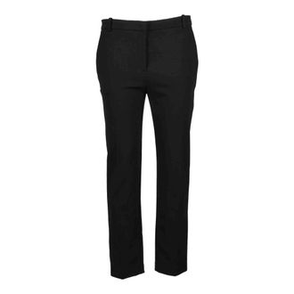 Pinko Pinko, Femme, Pantalons, Noir, Taille: 36 FR Pantalon &Eacute;l&eacute;gant en M&eacute;lange Viscose