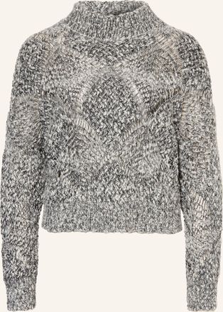 Antonelli Antonelli Firenze Pullover Assia Mit Pailletten grau