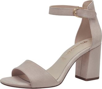 Tamaris Sandalette Damen Vegan Elegant beige,EU 42