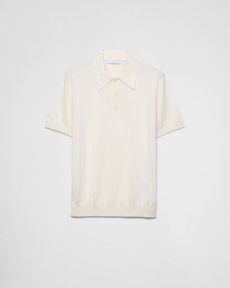 Prada Poloshirt aus Baumwolle