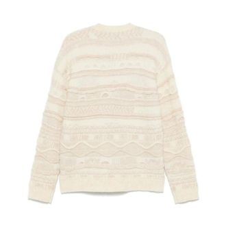 Laneus Stilvolle Sweaters Kollektion - - Knitwear - Herren - Wei&szlig; - L
