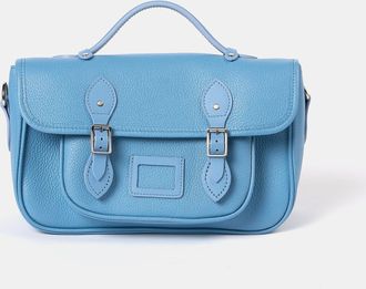 The Cambridge Satchel Company The Soft Satchel - Cloud Blue Calf Grain