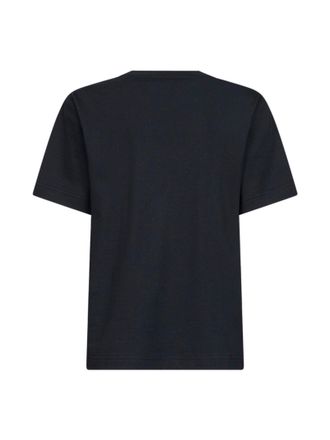 Burberry Womens Black Cotton Logo T-Shirt T-Shirts & Jerseys