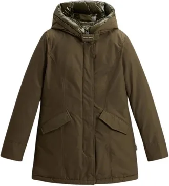 Woolrich Femme, Manteaux, Vert, Taille: 40 FR Parka Arctic pour temps froid