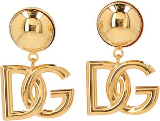 Dolce & Gabbana Femme, Accessoires, Jaune, Taille: ONE Size Boucles doreilles Gold Pop