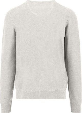 Fynch-Hatton Rundhalspullover mit Logo Stickerei