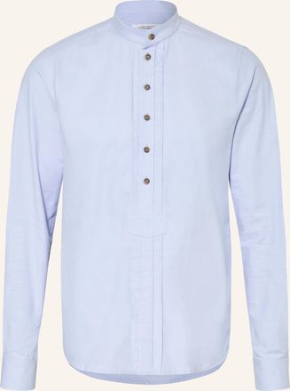 Grasegger Trachtenhemd Kopeke Regular Fit Mit Stehkragen blau