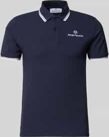 Sergio Tacchini Slim Fit Poloshirt mit Logo-Stitching Modell Reed