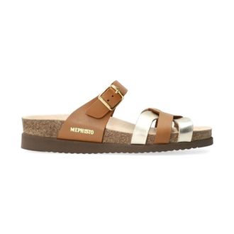 Mephisto Bequeme Damen Sandale mit verstellbarem Riemen - - Shoes - Damen - Braun - 37 EU