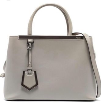 Fendi Grey 2jours Tote Bag