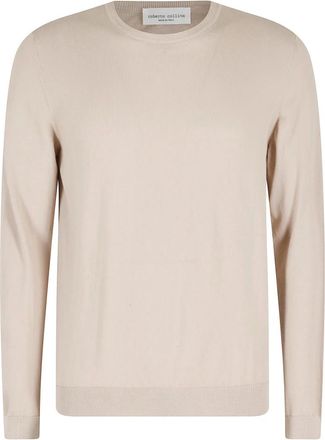 Roberto Collina Homme, Pulls, Brun, Taille: M Girocollo ML