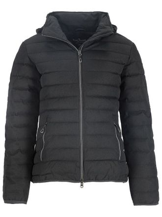 Blue Wave Steppjacke Nina Damen Jacke Nina gesteppt mit abnehmbarer Kapuze in Melange-Optik