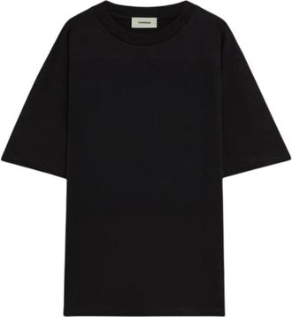 A Paper Kid Homme, Tops, Noir, Taille: M Jersey T-Shirt