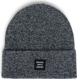 Herschel Herren M&uuml;tze Abbott Beanie, Heather Black, Einheitsgr&ouml;&szlig;e