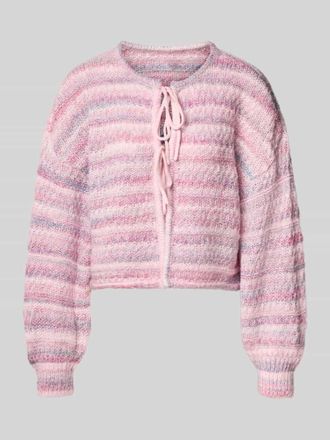 Only Relaxed Fit Strickjacke mit Bindeband