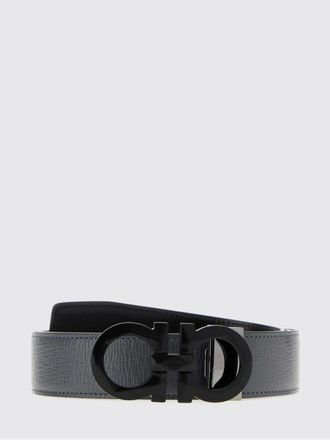 Ferragamo Ceinture r&eacute;versible en cuir avec boucle Gancini