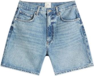 Anine Bing Femme, Shorts, Bleu, Taille: W25 Shorts en Denim Bleu &Eacute;t&eacute; Mise &agrave; Jour Moderne