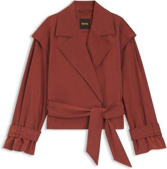 BOSS Damen Trenchjacke C_JOPHELIA