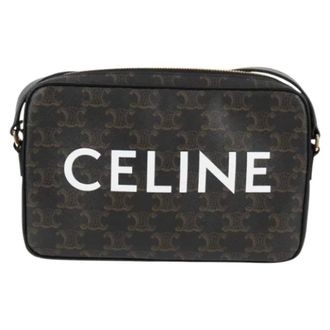 Celine Pre-owned Cuir sacs-celine - Femme - Pre-owned - Noir - Taille: ONE Size