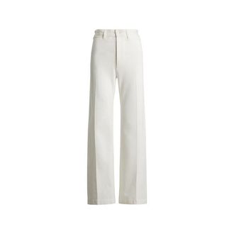 Polo Ralph Lauren Pantalon ample en coton m&eacute;lang&eacute;