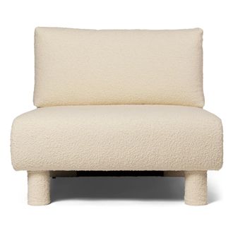 Ferm Living Canap&eacute; Dase boucl&eacute; module centre Ferm Living