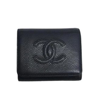 Chanel Pre-owned Leder Portemonnaie - - Pre-owned - Damen - Schwarzk - ONE SIZE