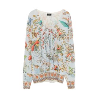 Etro Damen, Strickwaren, Blau, XLGr&ouml;&szlig;e