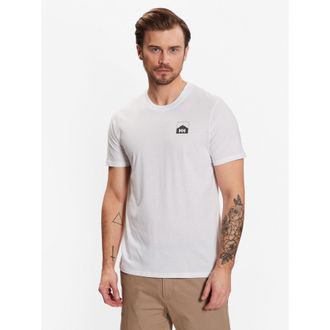 Helly Hansen T-Shirt Nord Graphic 62979 Wei&szlig; Regular Fit