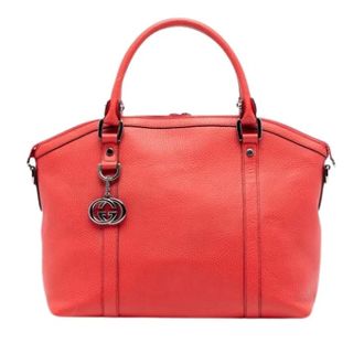 Gucci Pre-owned The Dome Handbag - Femme - Pre-owned - Rouge - Taille: ONE Size