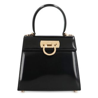 Ferragamo Iconic Top Handle - - Bags - Damen - Schwarzk - ONE SIZE