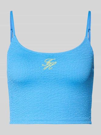 Tommy Hilfiger Bikini-Oberteil mit Logo-Stitching