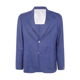 Barba Easy Single Jacket - - Jackets - Herren - Blau - M