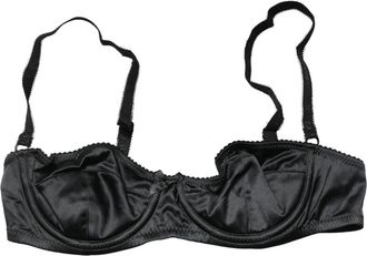 Dolce & Gabbana Femme, Sous-v&ecirc;tements, Noir, Taille: 38 FR Soutien-gorge balconnet &agrave; armatures semi-rembourr&eacute;