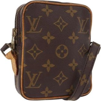 Louis Vuitton Pre-owned Cuir sacs-louis-vuitton - Femme - Pre-owned - Brun - Taille: ONE Size