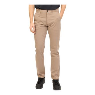 HUGO BOSS Braune Chinohose Slim Fit - - Trousers - Herren - Braun - W32