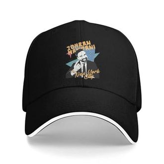 Generic Chapeau dHomme, Summer Zohran pour NYC Portrait de Casquette de Baseball Randonn&eacute;e P&ecirc;che d&eacute;contract&eacute;e Imprim&eacute; Soleil Chapeaux Hip hop Cadeau de Casque