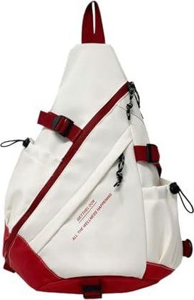 Generic Sac &Agrave; &Eacute;lingue - Sac &Agrave; Bandouli&egrave;re | Pack De Poitrine De Style Sportif De Grande Capacit&eacute; | Pack De Jour D&eacute;contract&eacute; Pour Le Camping, La Randonn&eacute;e, Le 