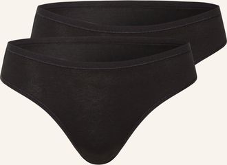 CALIDA Calida 2er-Pack Slips Benefit Women schwarz