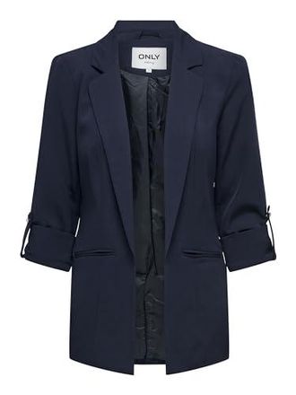 Only Only Blazer pour Femme OnLKAYLE-ORLEEN, Bleu Nuit, 36