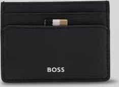 HUGO BOSS Kartenetui aus echtem Leder Modell ZAIR_CARD HOLDER N